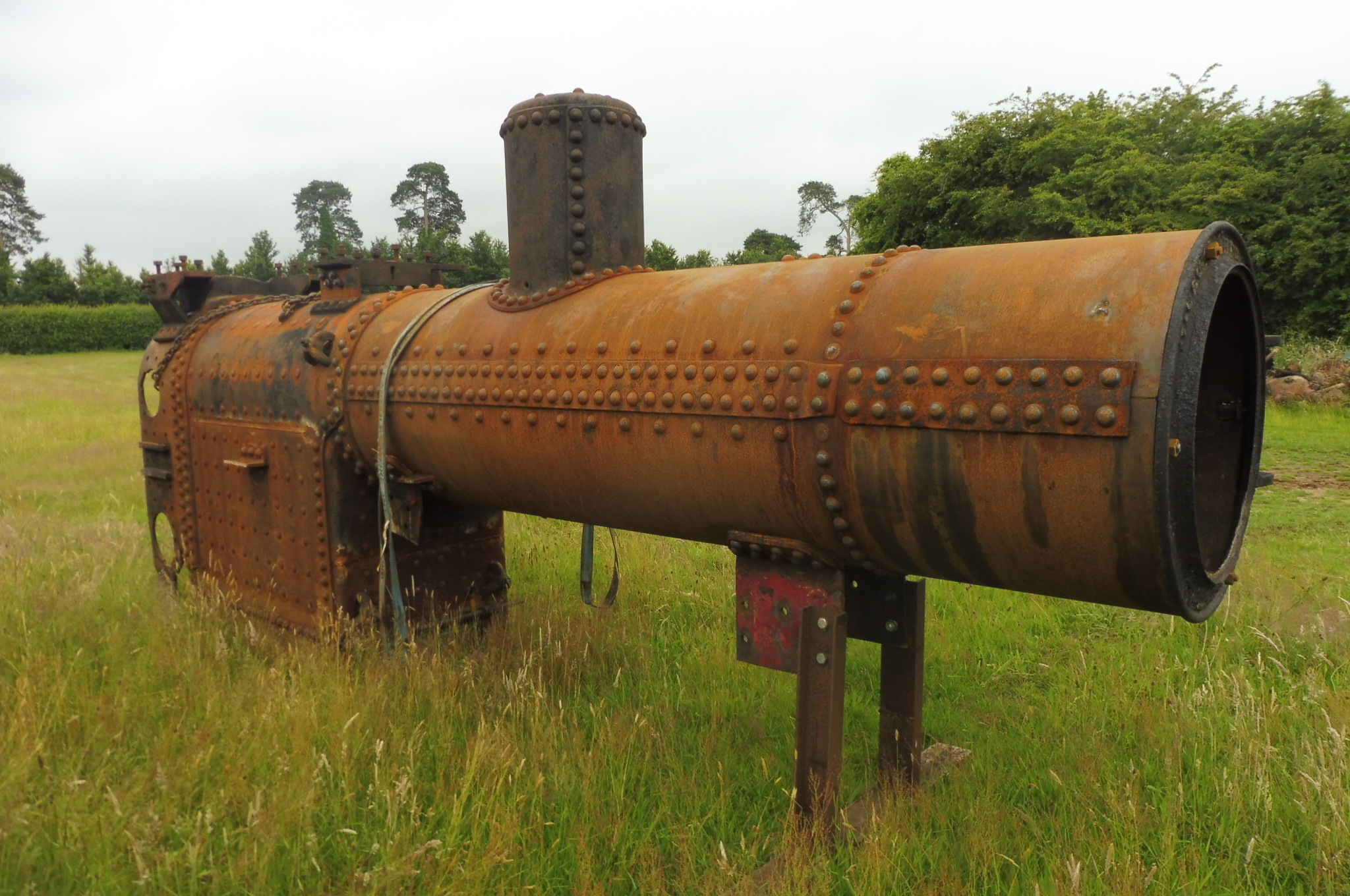 American design boiler returned to steam - ROAD STEAM